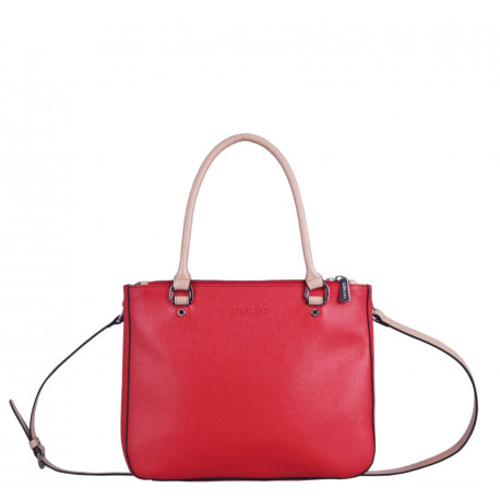 Safiya Bicolor - Sacs Porté main en Cuir de Saffiano | KESSLORD